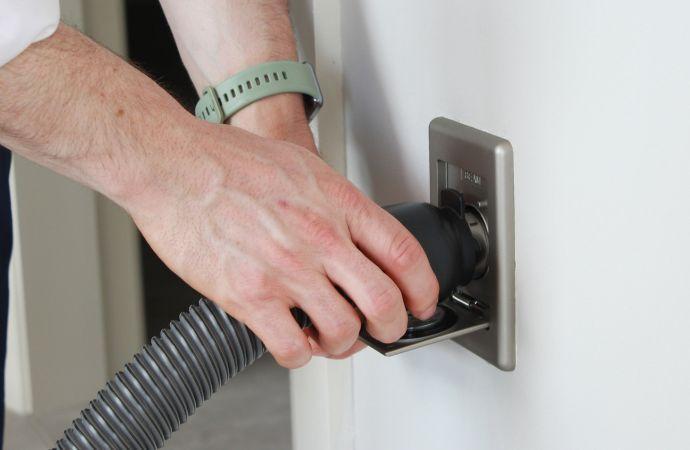 Baseboard Vacuum Central System