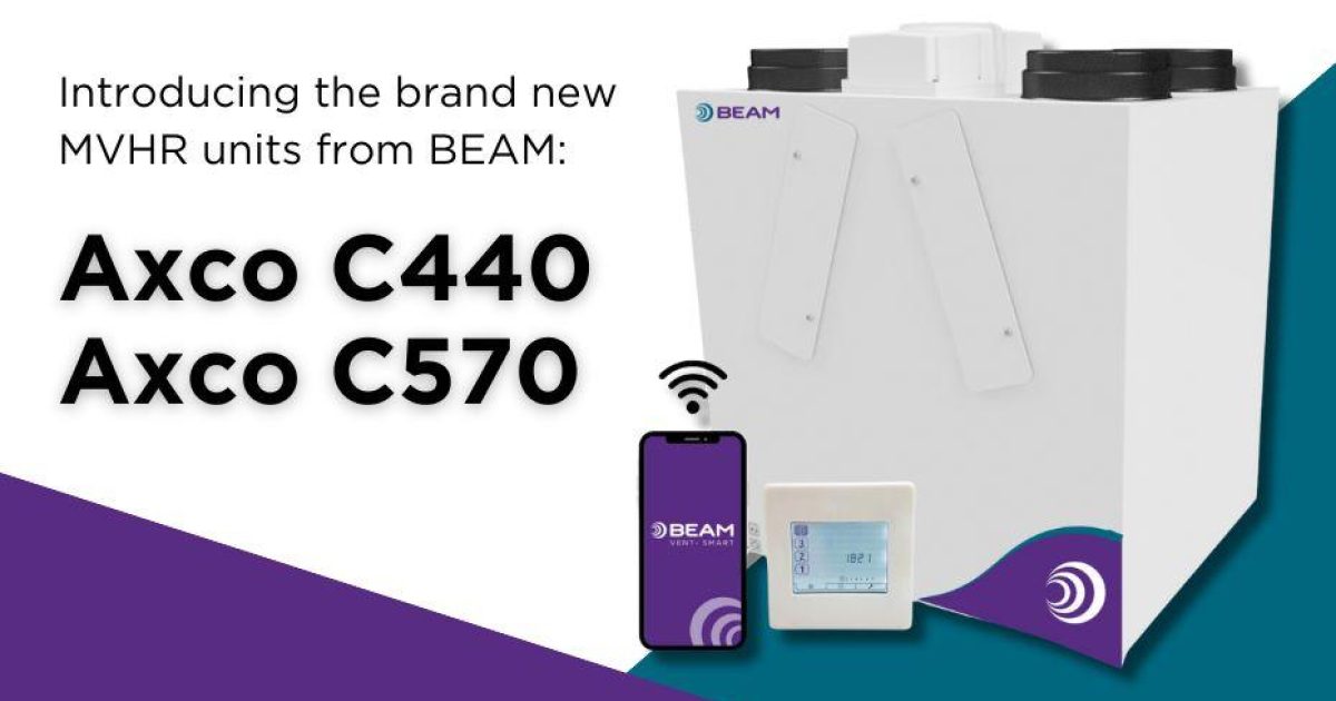 New Compact High Efficiency MVHR Units | BEAM